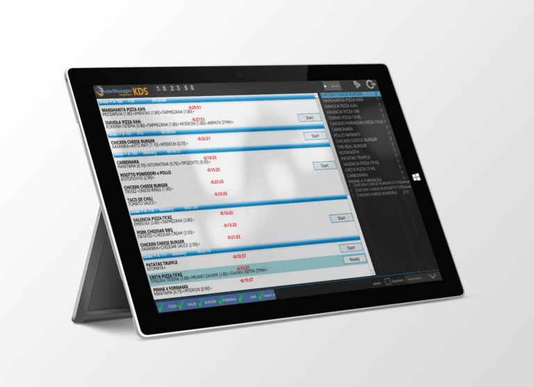OrderManager KDS – OrderManager Λογισμικό Ασύρματης Παραγγελιοληψίας